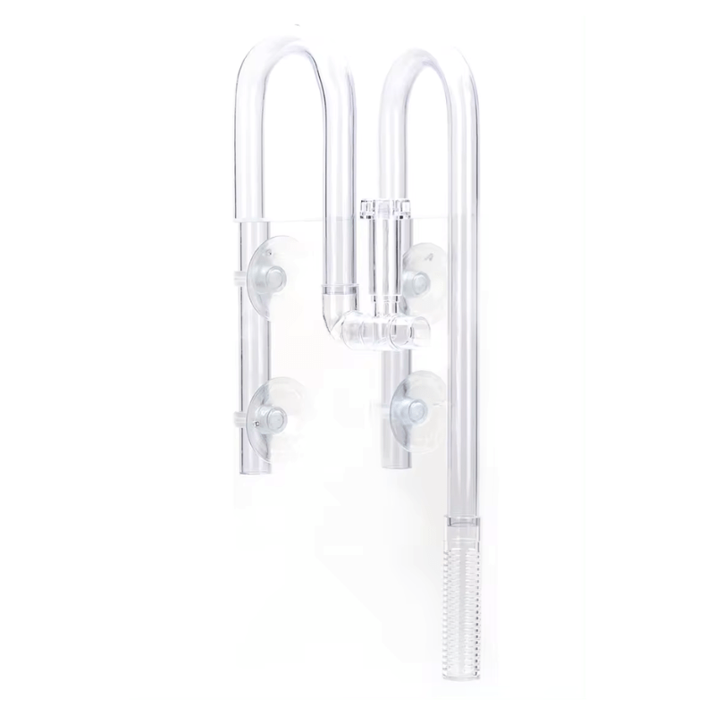 AQUAPRO Plastic Skimmer Outflow & Inflow 12mm/16mm (suckers included ...