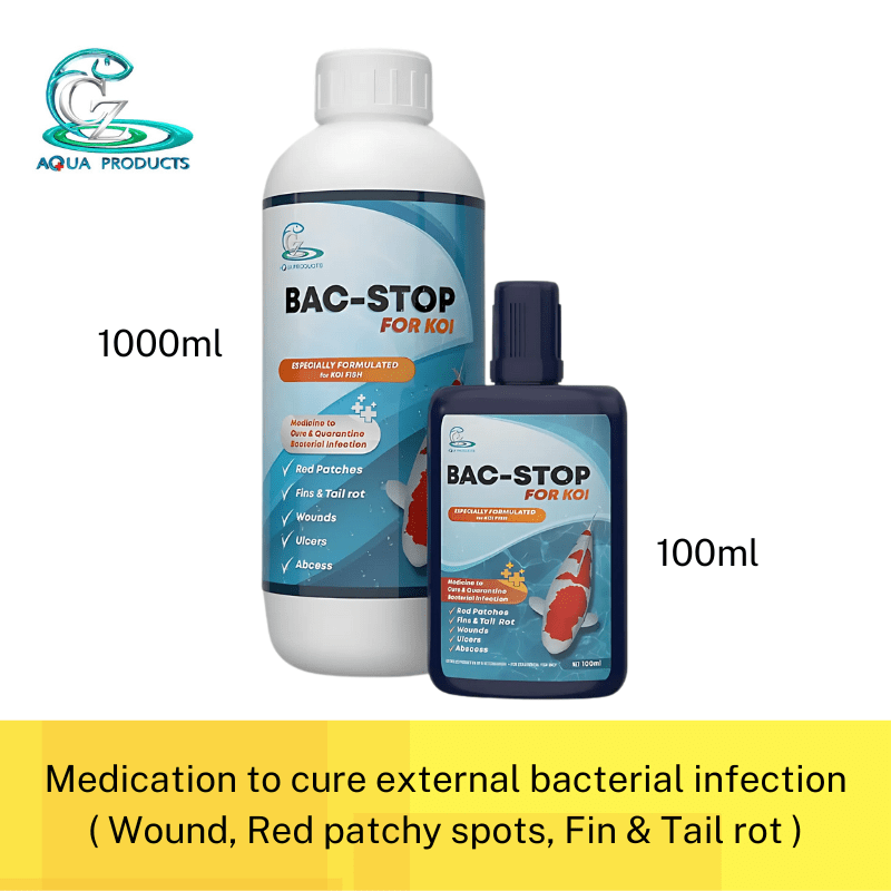 CZ Aqua Bac stop 100ml/1000ml (Medicine cure bacterial infection wound ...