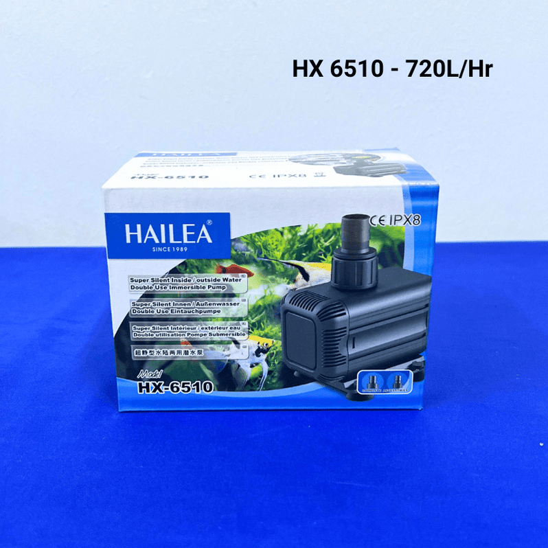 HAILEA Pump - HX 6500 Series (480-5580L/Hr) — East Ocean Aquatic