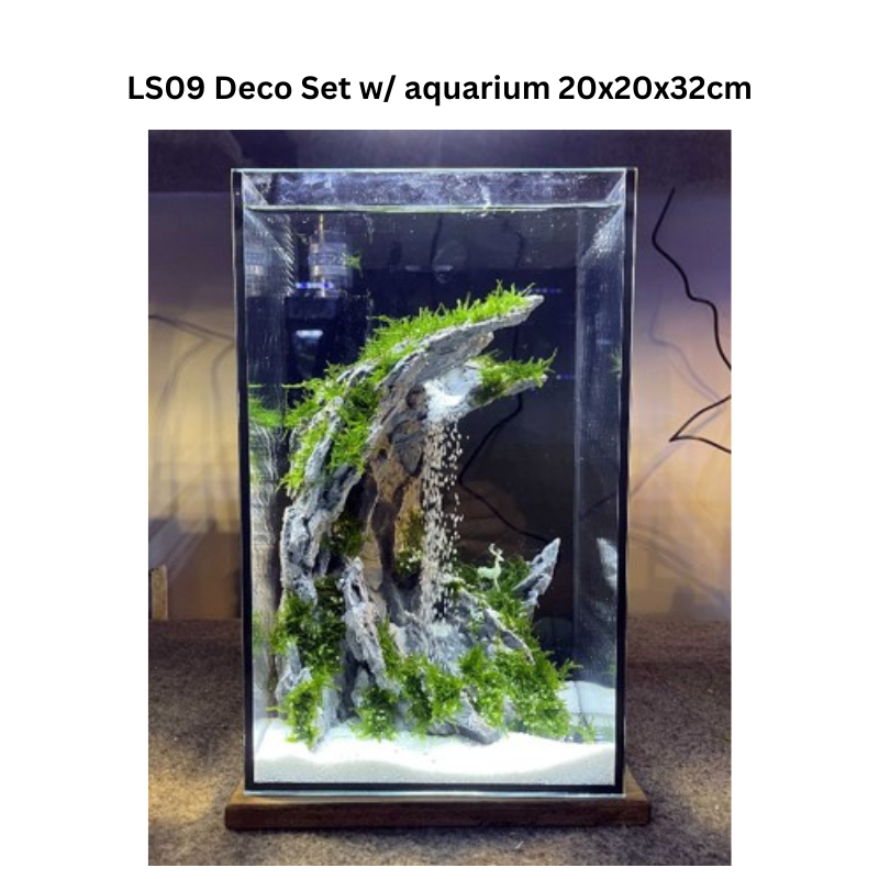 WaterFall Aquarium Set LS09 (20 x 20 x 32cm) — East Ocean Aquatic