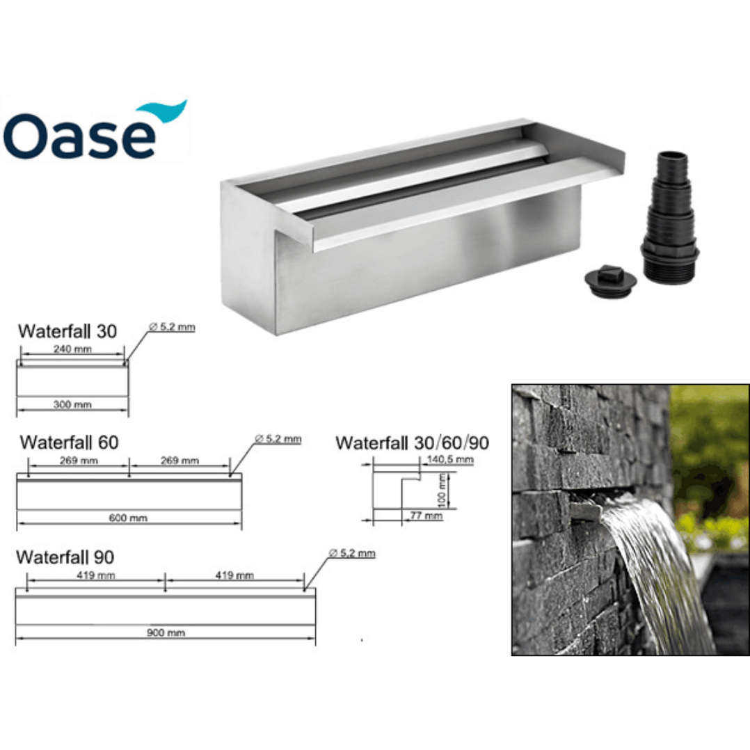 OASE Waterfall - 30/60/90 — East Ocean Aquatic