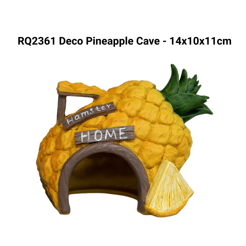 RQ2361 Pineapple Cave Aquarium Decoration — East Ocean Aquatic