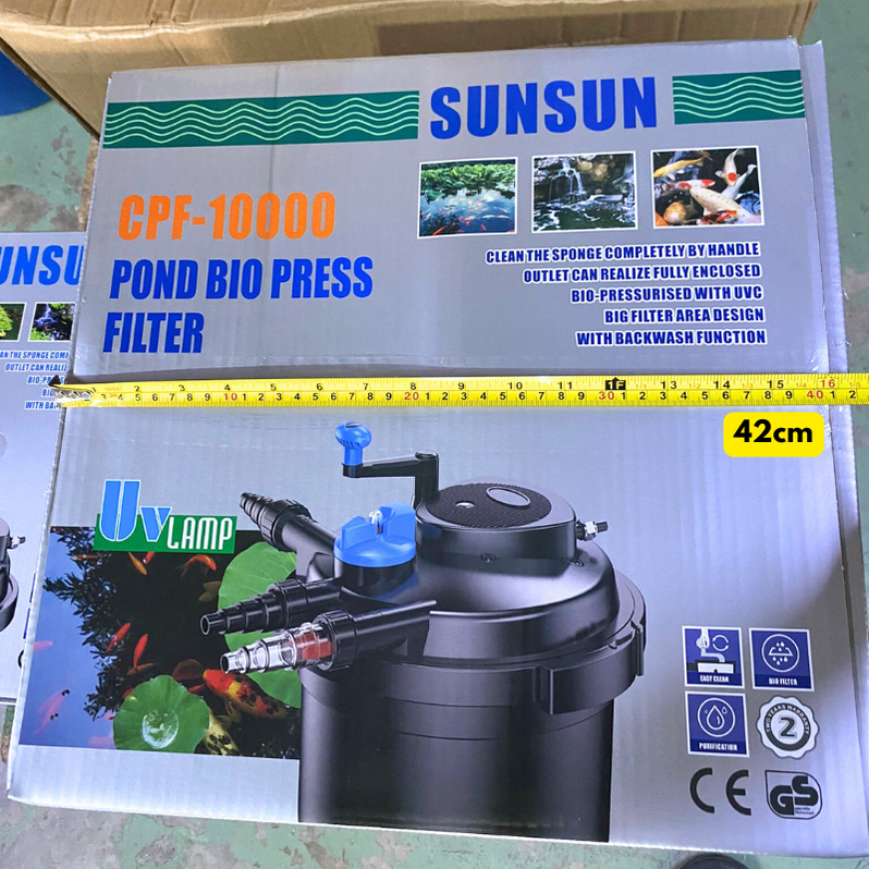 SUNSUN CPF-2500 / CPF-10000 Pond Filters w/ UV — East Ocean Aquatic
