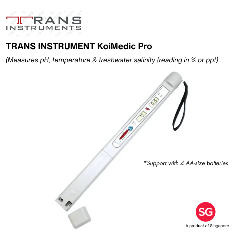 TRANS INSTRUMENT KoiMedic Pro pen (pH, salinity, temp) — East Ocean Aquatic