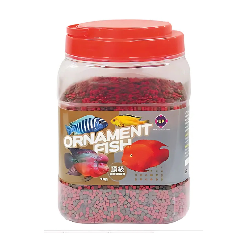 UP AQUA Ornamental fish food 1kg large (E235) — East Ocean Aquatic