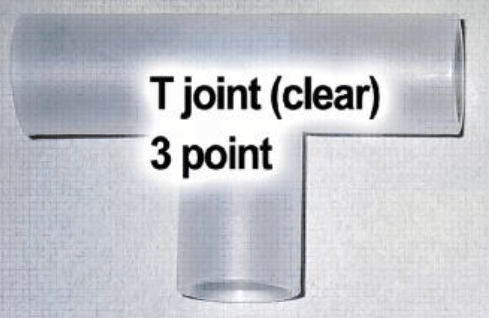 TW Clear T-Joint (3 Point) — East Ocean Aquatic