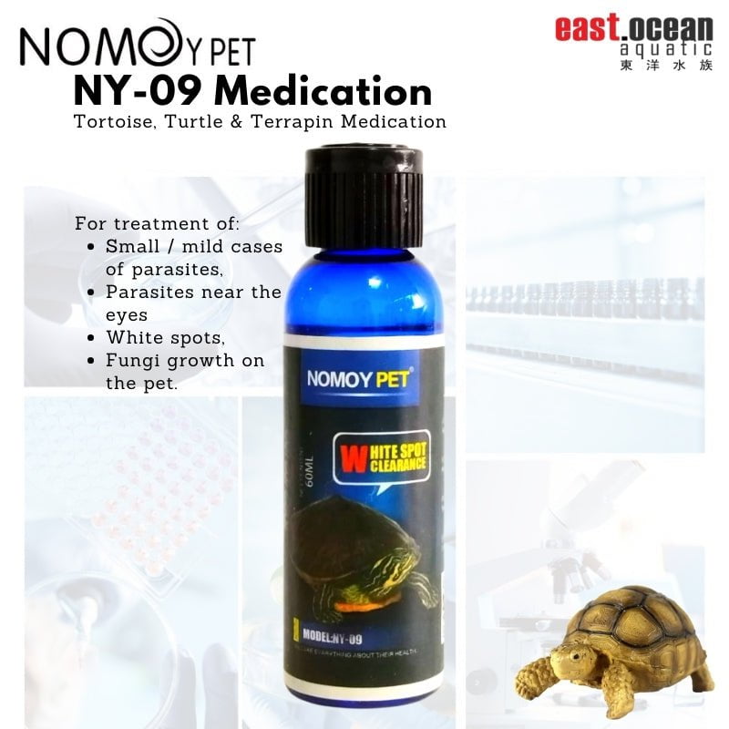 NOMOYPET NY-09 Tortoise, Turtle & Terrapin Medication (60ml) — East ...