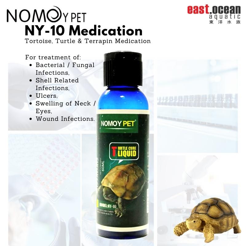 NOMOYPET NY-10 Tortoise, Turtle & Terrapin Medication (60ml) — East ...