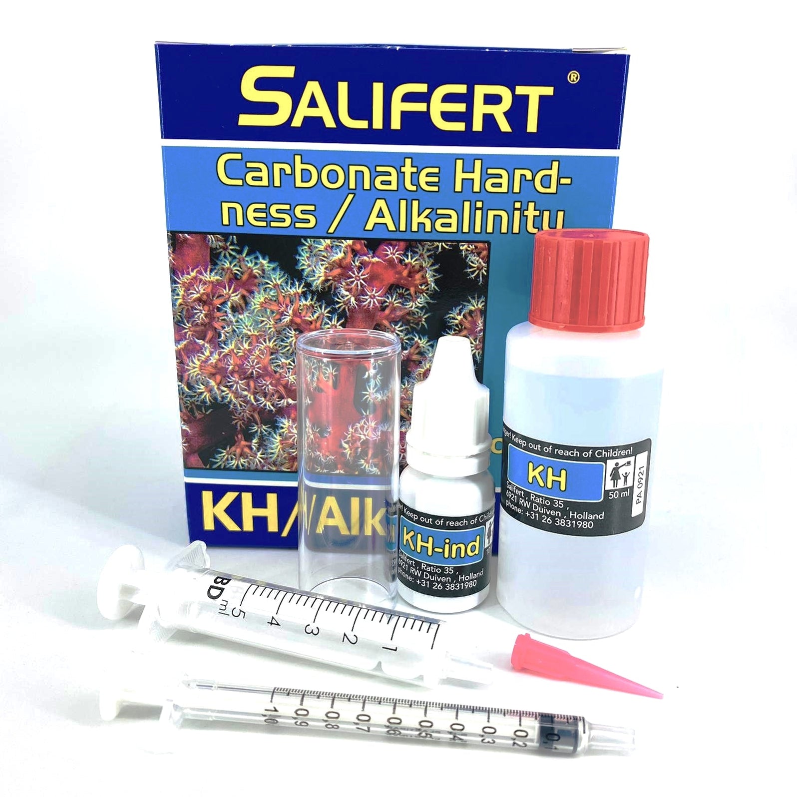 SALIFERT Carbonate Hardness Profi Test kit for saltwater (Alkalinity ...