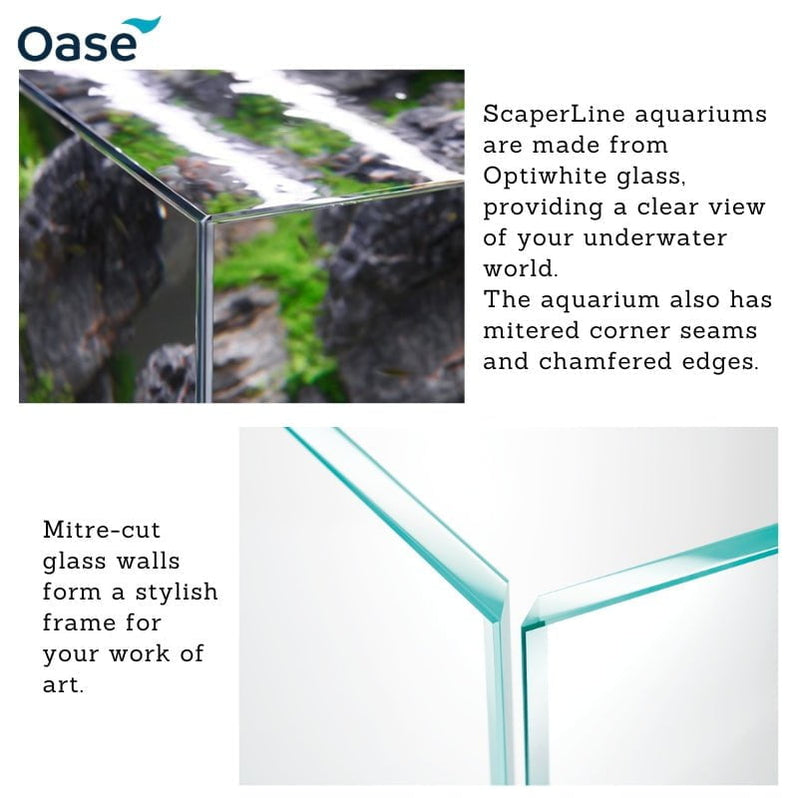 OASE ScaperLine 60 (Crystal Tank And Grey Cabinet) — East Ocean Aquatic