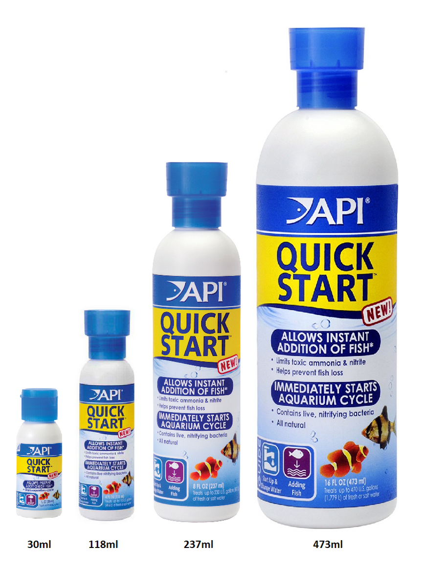 API QUICK START 30 ml (12 Boxes of 12 per Case) — East Ocean Aquatic
