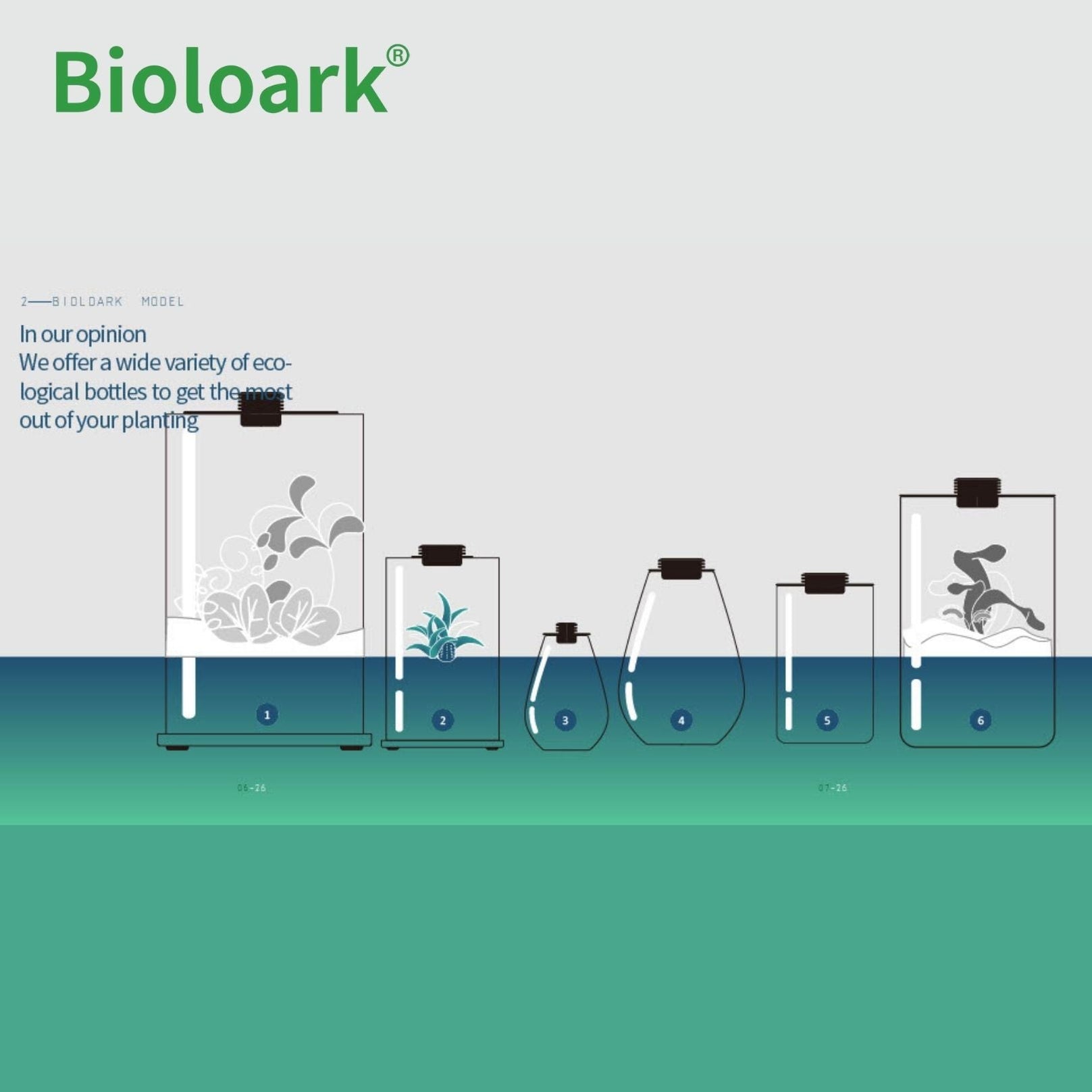 BIOLOARK - Enclosed Terrarium Tank (FD-200 / FD-250) — East Ocean Aquatic