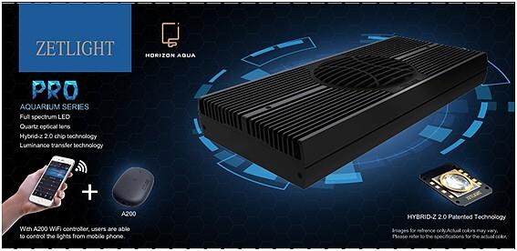 ZETLIGHT ZP-3600 185W PRO Reef LED Light — East Ocean Aquatic